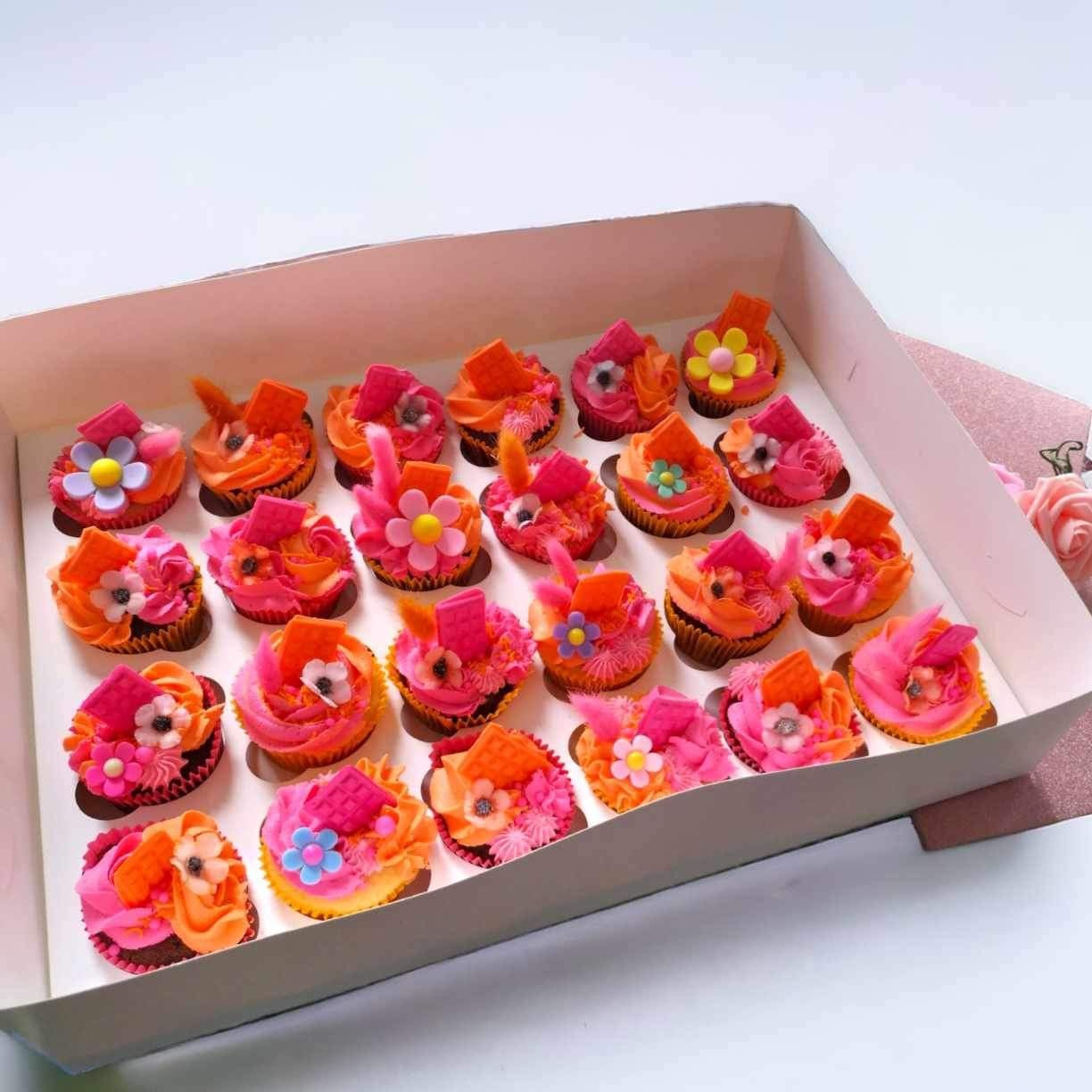 Two/Too Groovy Cupcakes | Bake My Day