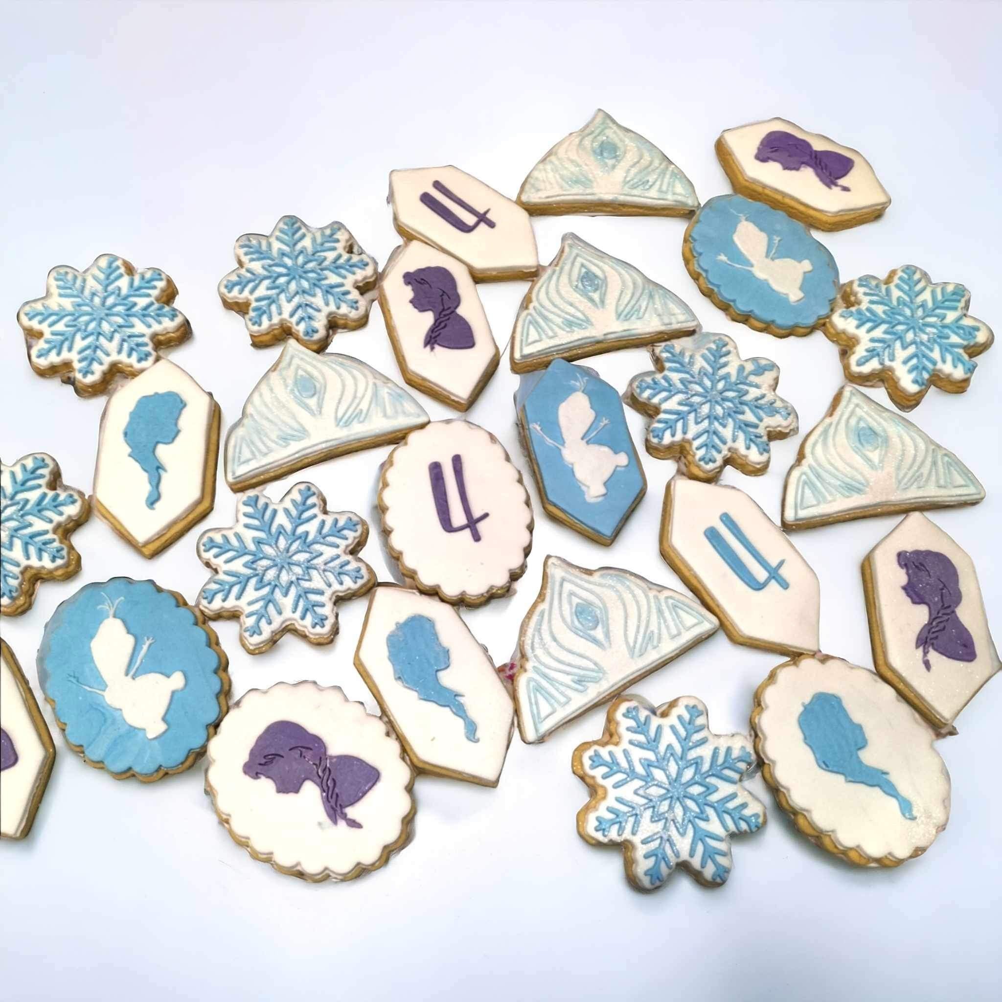 Frozen Themed Sugar Cookies | Bake My Day