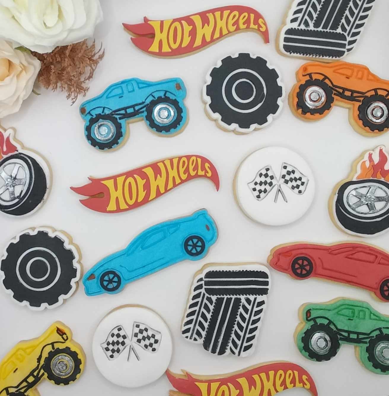 Hot Wheels Sugar Cookies | Bake My Day