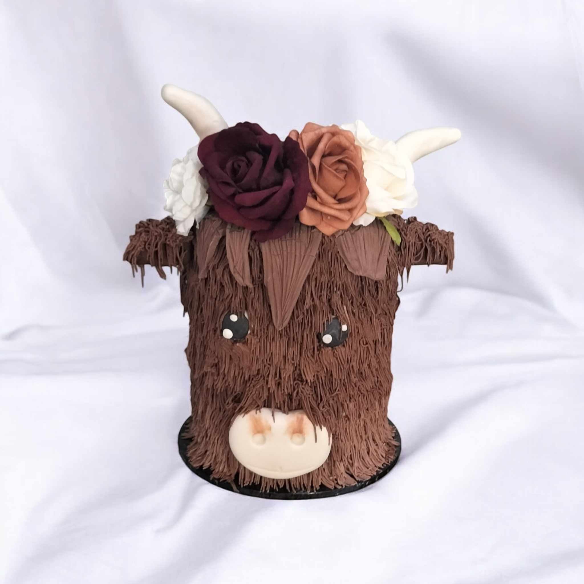 Highland Cow Cake | Bake My Day