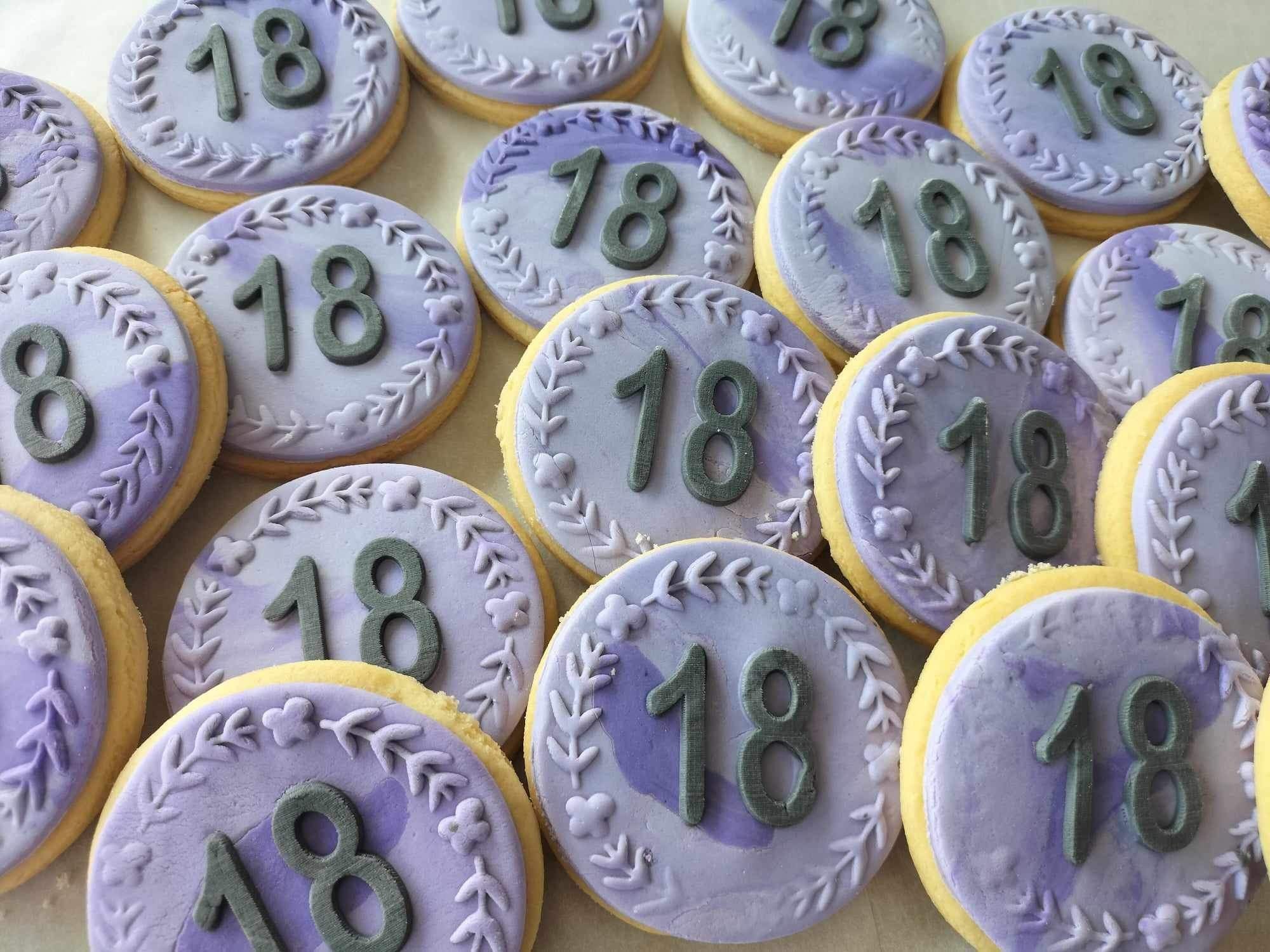 18th Birthday Sugar Cookies | Bake My Day